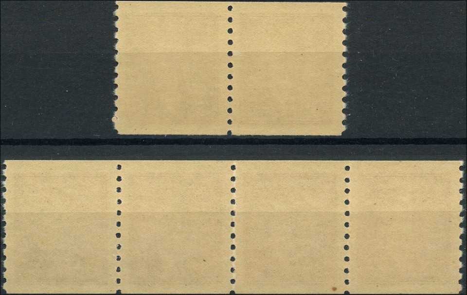 Canada Mint NH VF Pair & Strip of 4 3c Scott #296 Coil w/o Postes ...