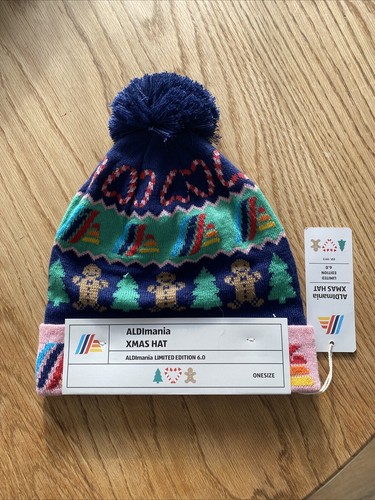 Limited Edition Aldi Christmas Beanie Hat BNWT | eBay UK