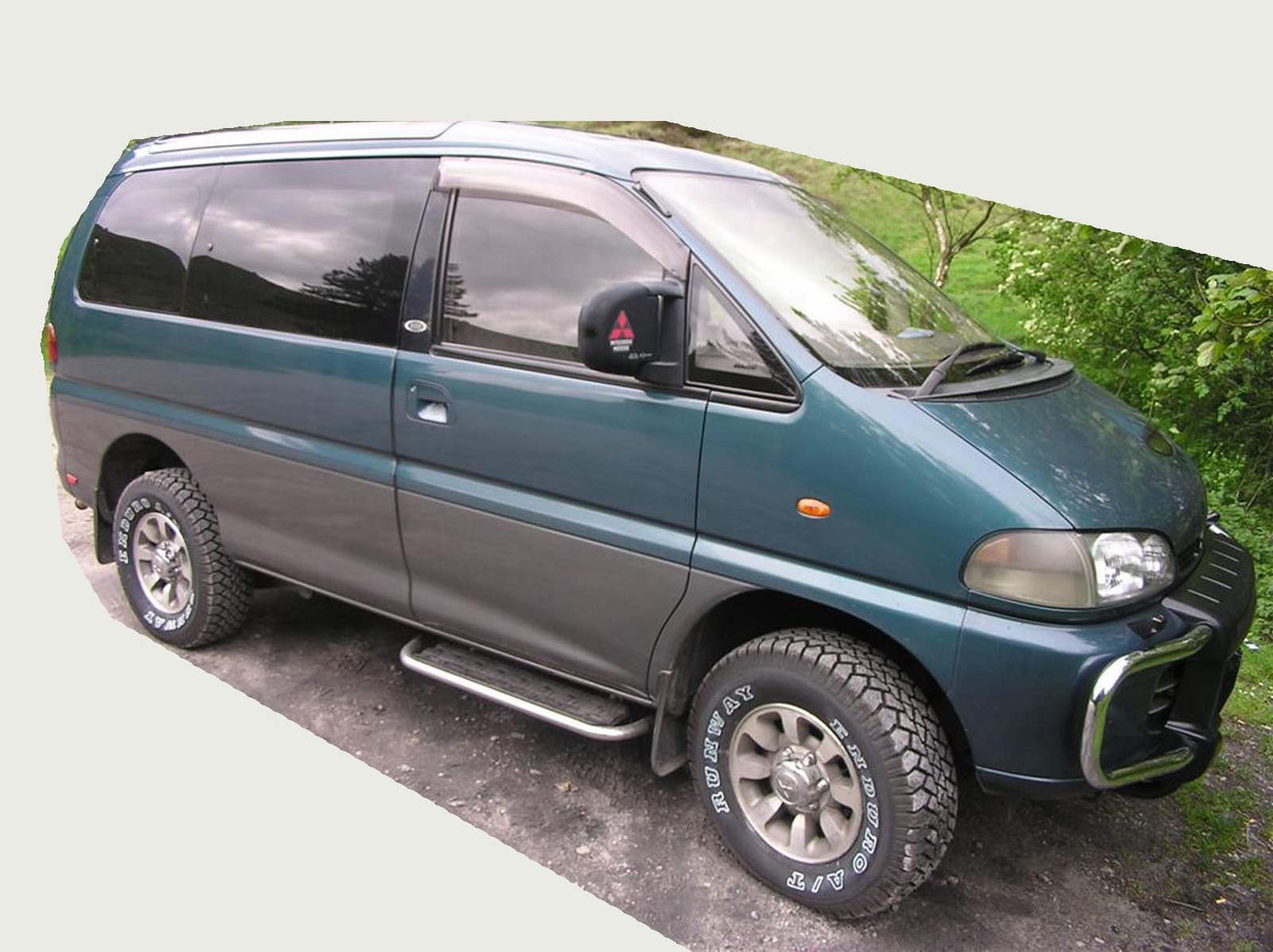 Mitsubishi Delica L400 94- 2.8 rear axle diff differential prop shaft ...