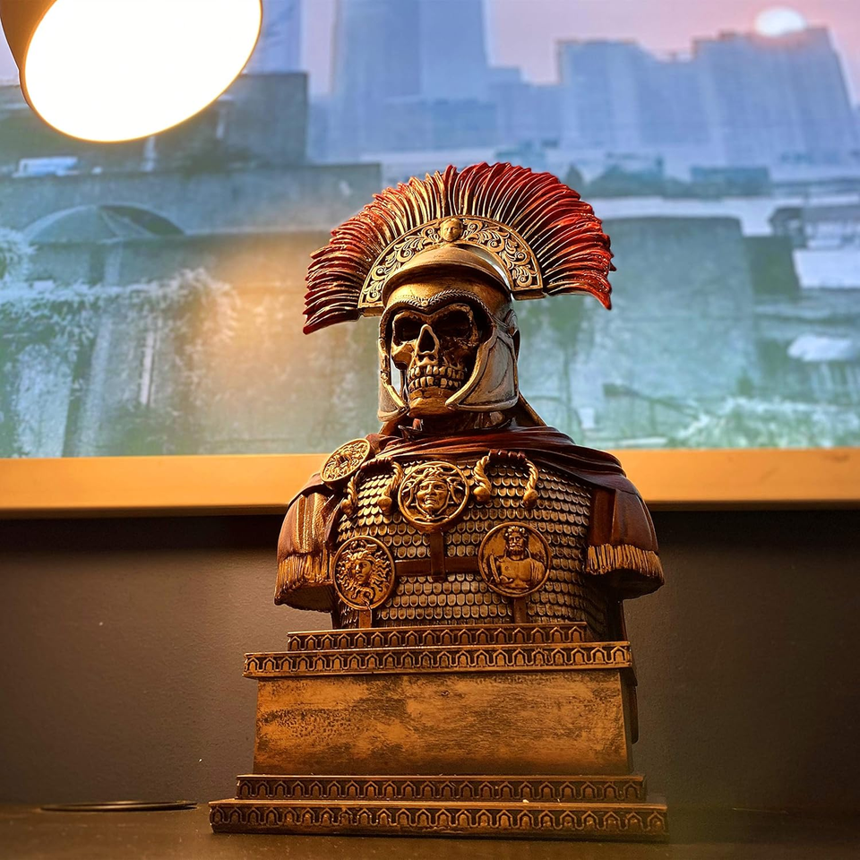 Roman Empire Legion Undead Centurion Soldier Resin Sculpture for House ...