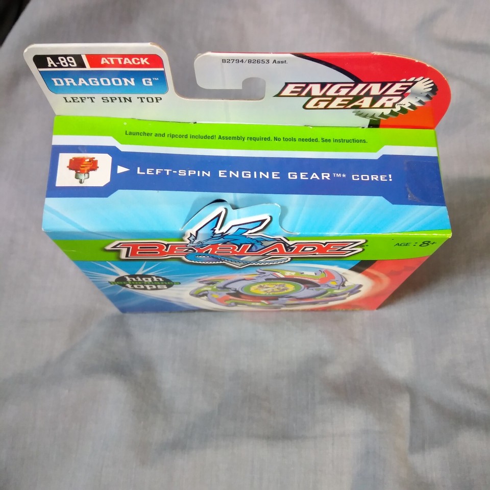 A-89 Dragoon G (Galaxy) Blue Metallic ver. - HASBRO Beyblade G ...