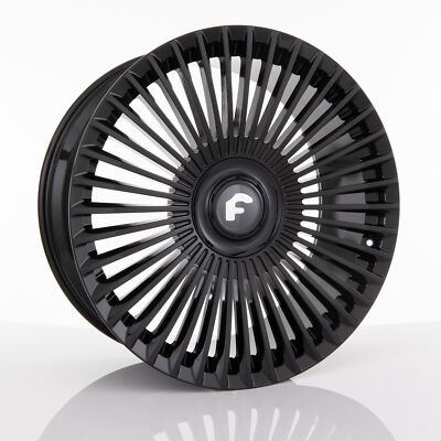 24" Forgiato Trimestre-M Black Concave Wheels Rims Fits Land Rover ...