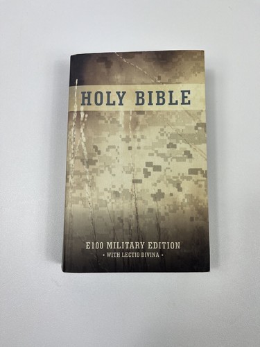 HOLY Bible E100 Military Edition with Lectio Divina Armed Services ...