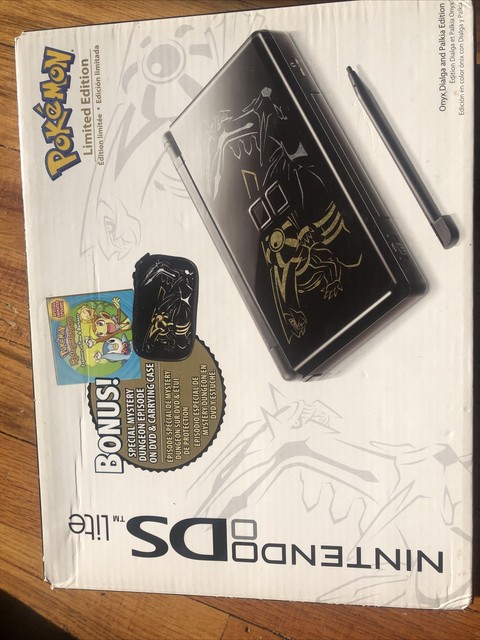 Nintendo DS Limited Edition Pokemon Bundle Black Console for sale ...