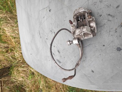 yamaha vmax v-max vmx1200 rear brake caliper stainless braided line ...