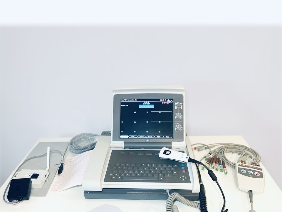 GE Mac 5500 EKG / Electrocardiogram / EKGMODULE/Patient Ready/COMPLETE ...