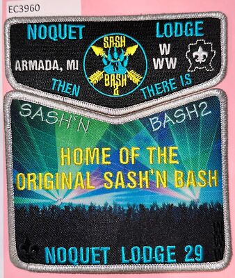 Boy Scout OA Flap Set Noquet Lodge 29 | eBay
