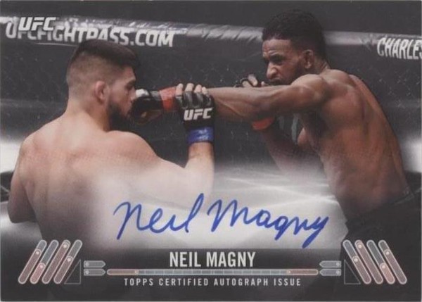 2017 Topps UFC Knockout - Autographs #KA-NM Neil Magny /199 (AU) for ...