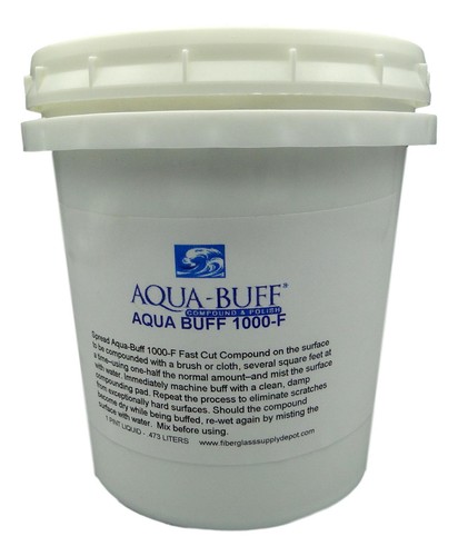 Aqua Buff 1000-F Cutting Polishing Compound Pint (16oz) | eBay