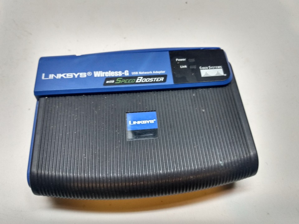 Cisco Linksys Wireless-G USB Network Adapter Speed Booster | eBay
