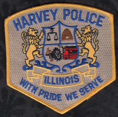 Harvey Illinois Police Shoulder Patch | eBay