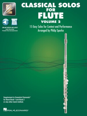 Classical Solos for Flute Volume 2 15 Easy Solos Sheet Music Book ...