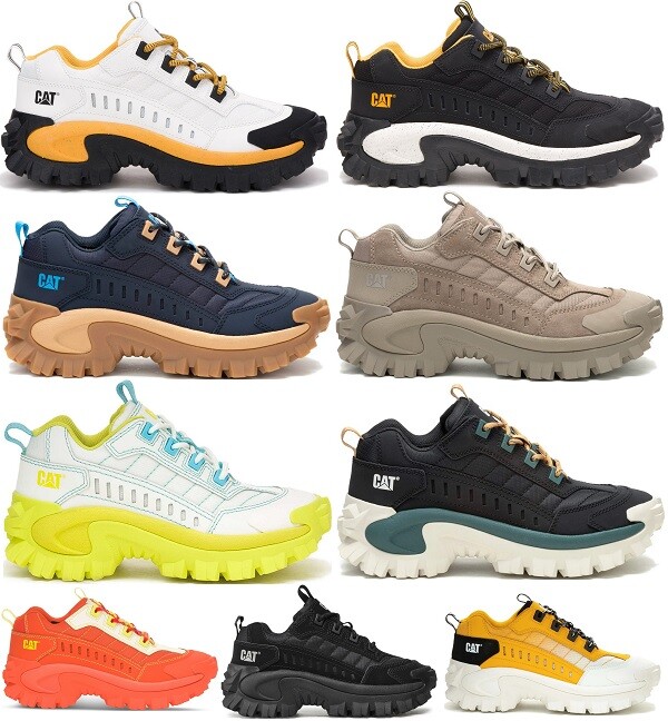 CAT CATERPILLAR Intruder Sneakers Casual Athletic Trainers Shoes Mens ...