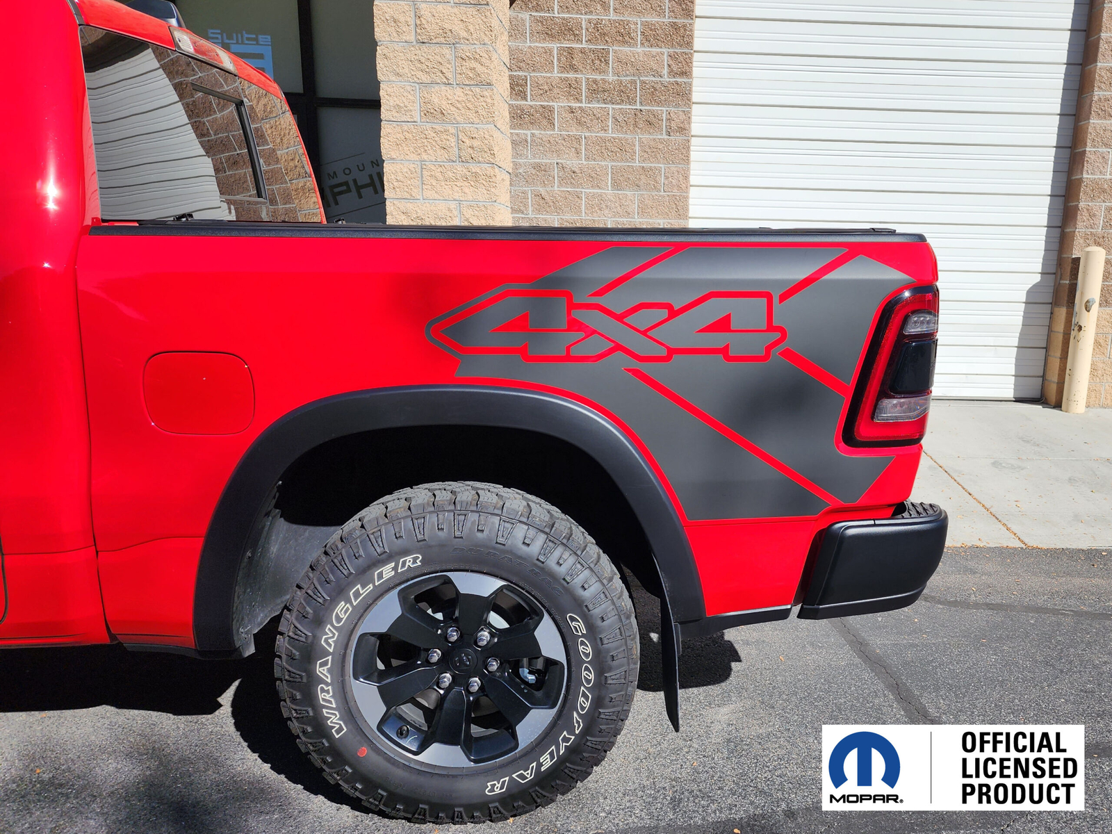 2019-2025 Ram 1500 Rebel Bed Graphics w/ 4x4 Vinyl Decals Sticker Bed ...