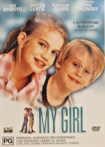 My Girl (DVD, 1991) Anna Chlumsky, Macaulay Culkin, Dan Aykroyd - VGC ...