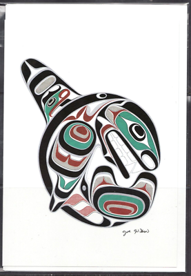 Salish Orca Tattoos Frosty,' The White Killer Whale, Pays A Visit To