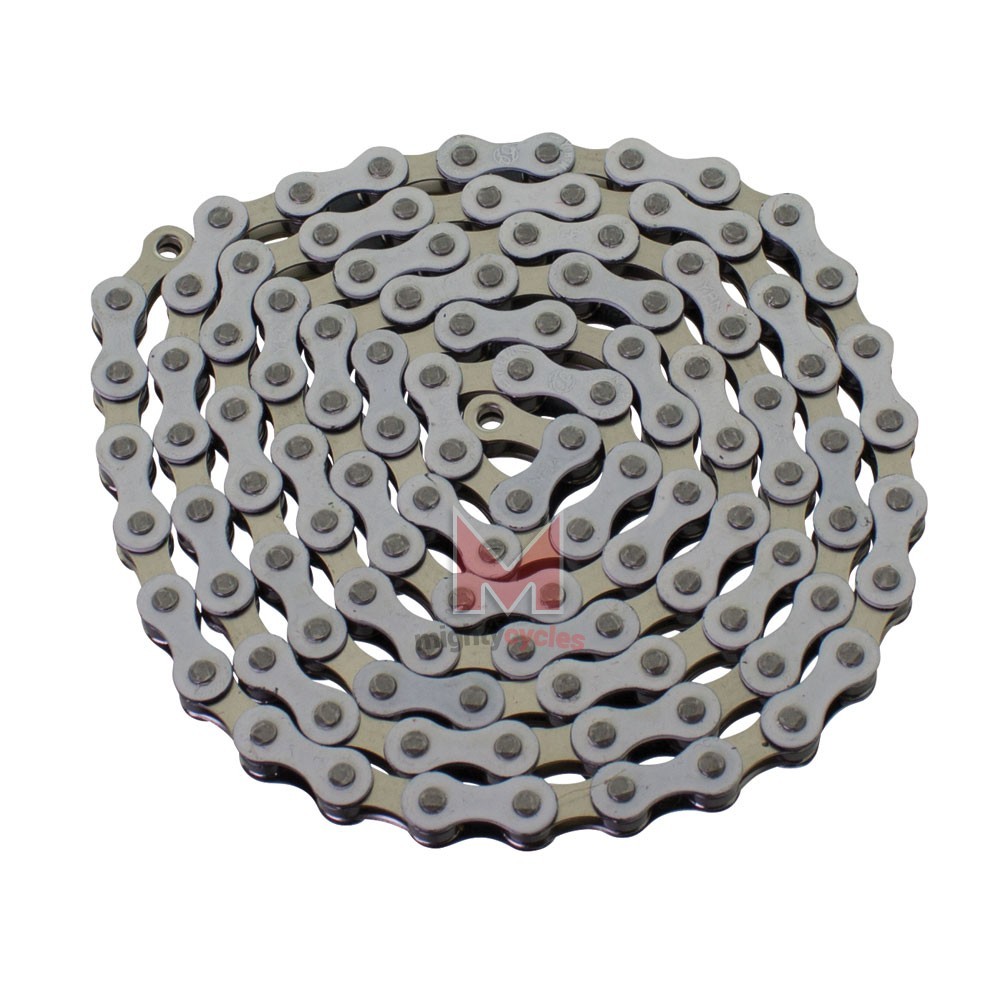 NEW YBN Single Speed Bicycle Chain 1/2"X1/8" 112L BMX Freestyle Yaban ...