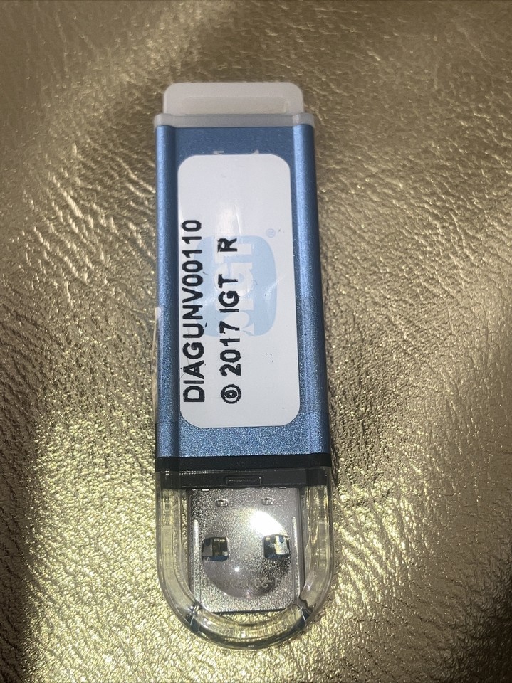 IGT DIAGNOSTIC KEY DIAGUNV00110 - 2017 IGT Slot Machine Software ...