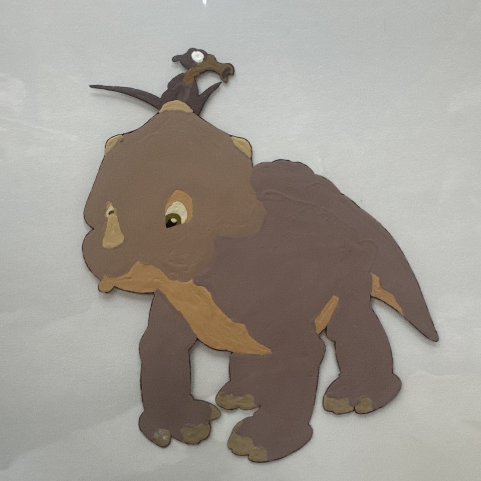 The Land Before Time 1988 Movie Art Animation Production Cel Cera ...
