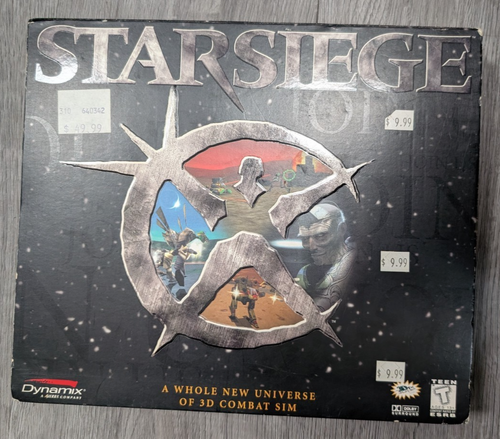 Starsiege Dynamix PC Big Box Game Windows 95/98 Complete In Box | eBay