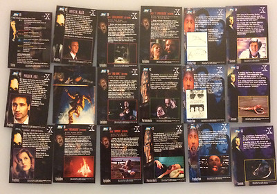 Lot of 18 Topps X-FILES SERIES 2 Trading Cards 1996 NM | eBay
