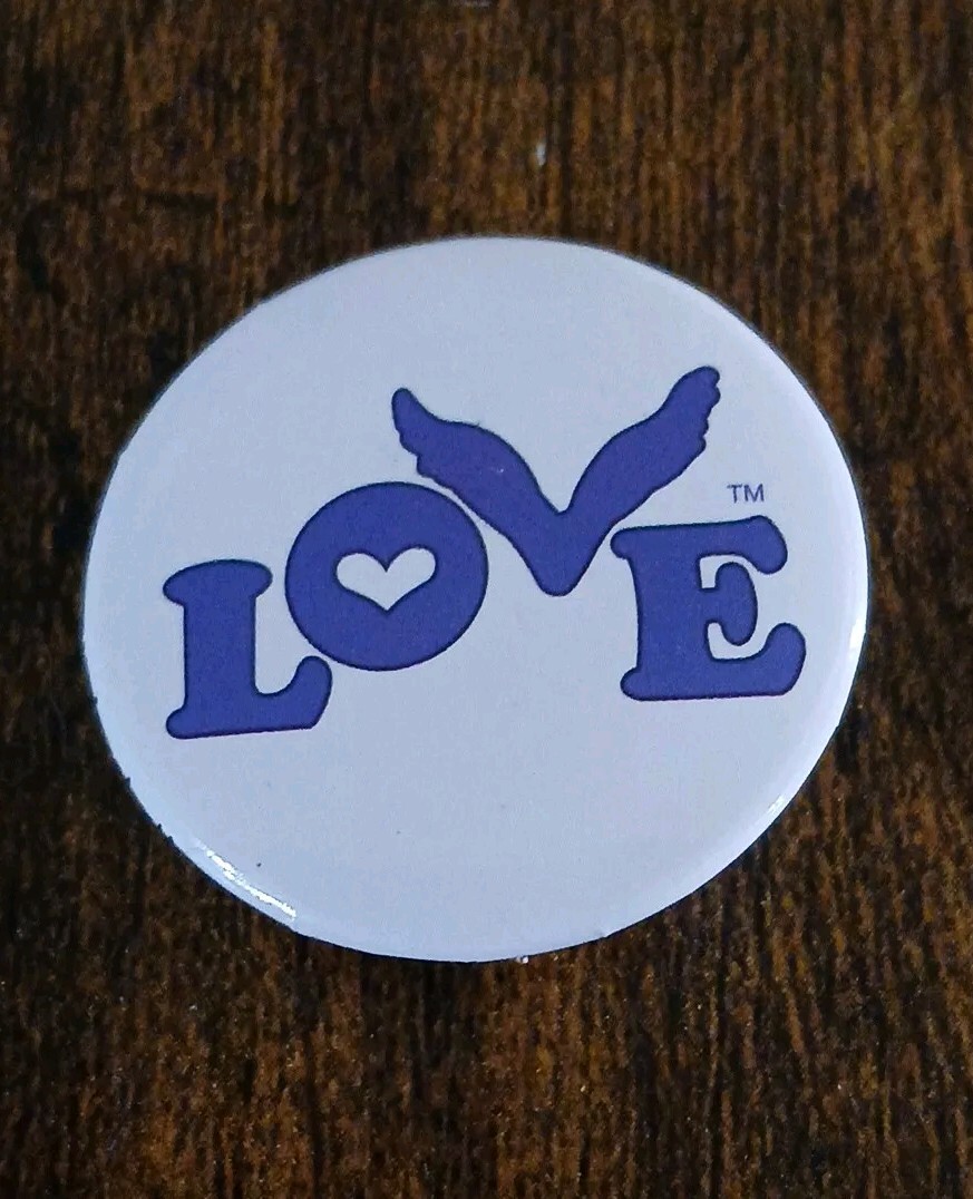 Coldplay Chris Martin Love Logo Button Hat Lapel Trading Pin Badge ...