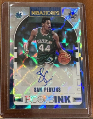 2018-2019 Sam Perkins Hoops Ink SP Short Print AUTO Autograph | eBay