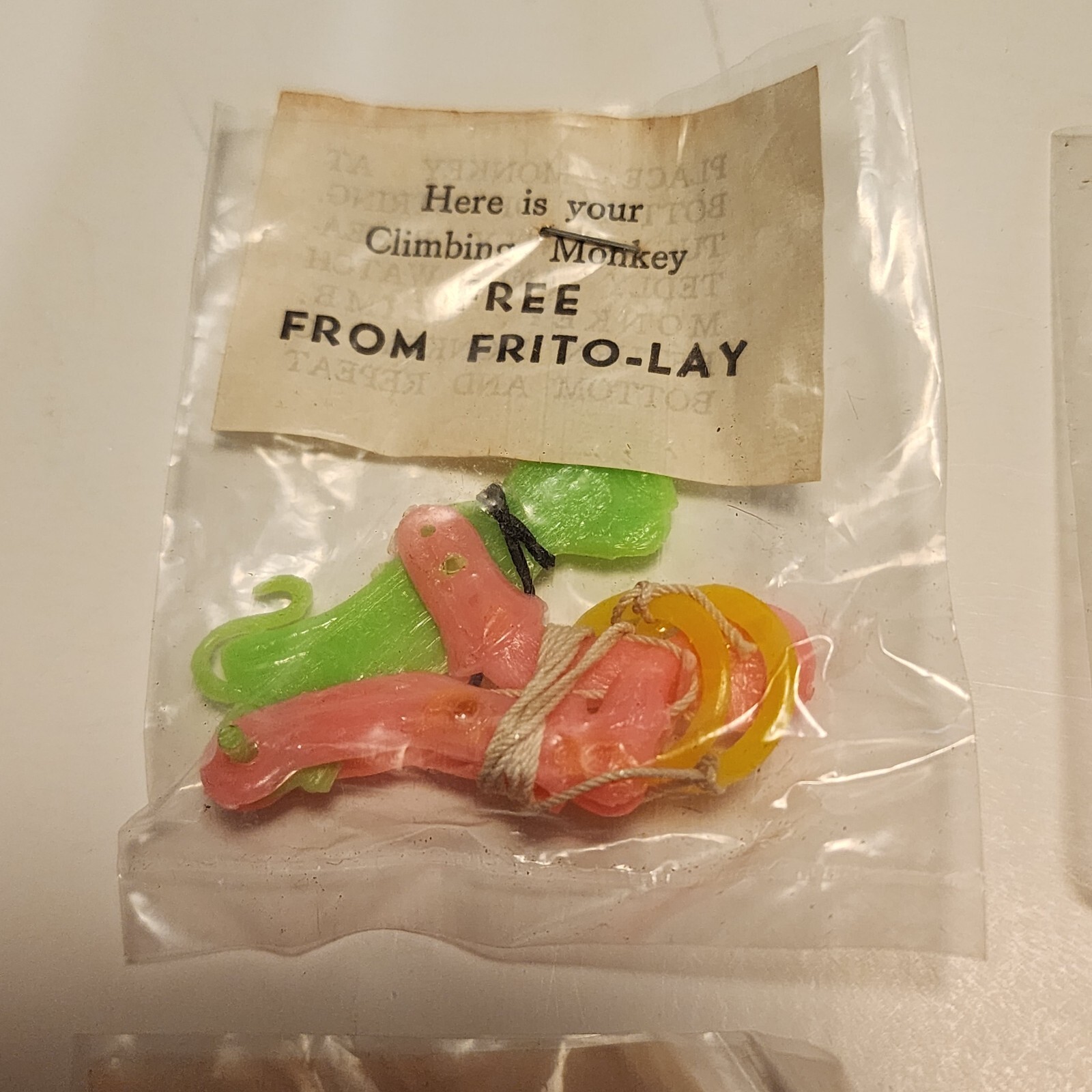 Frito Lay Premium Climbing Monkey Toy Lot Frito-Lay Potato Chips ...