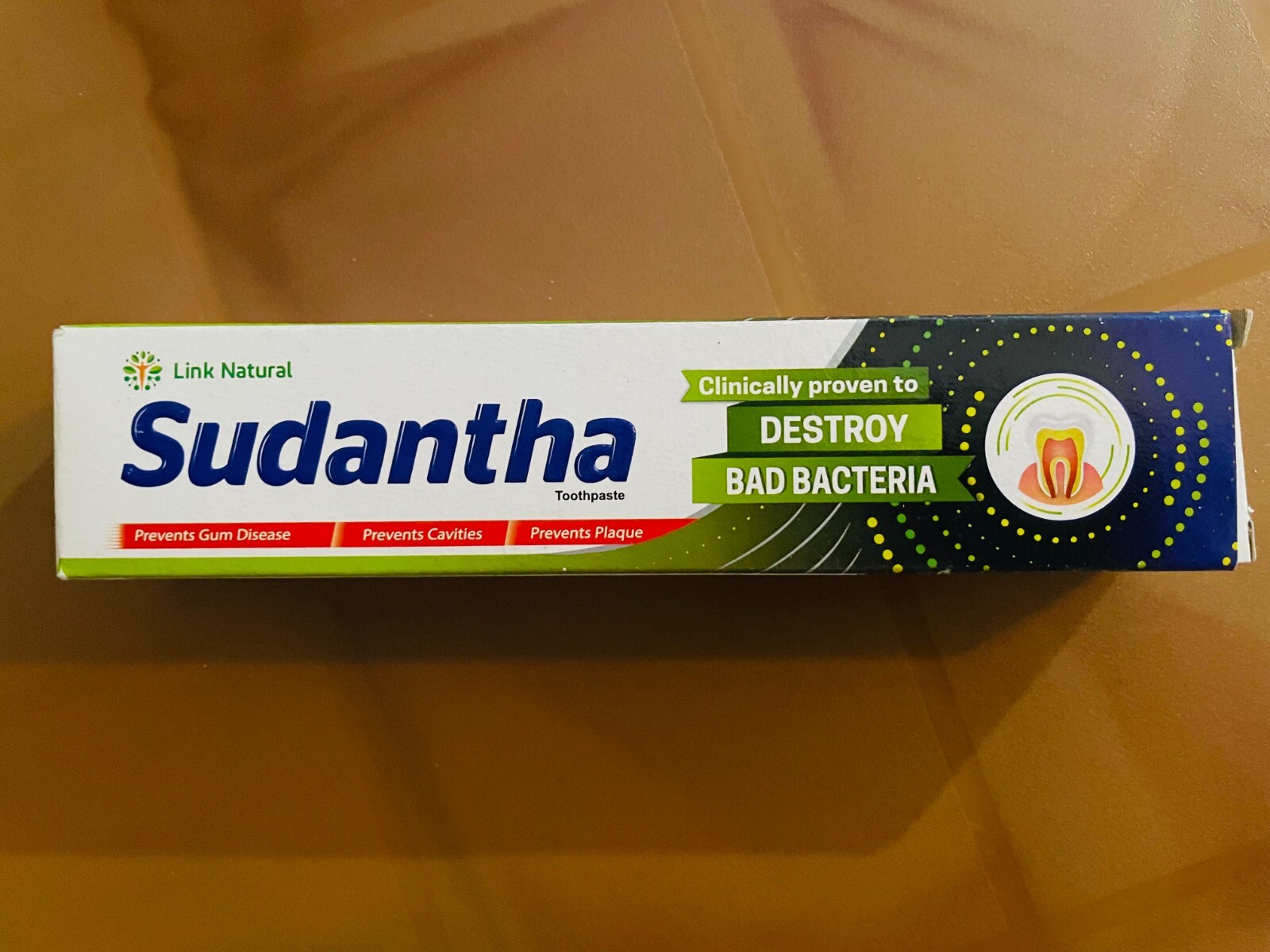 Link Natural Sudantha toothpaste (Clinically proven to destroy Bad ...