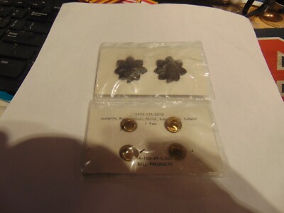 US MILITARY INSIGNIA RANK LIEUTENANT COLONEL SET OF 2 NEW IN PACKAGE ...