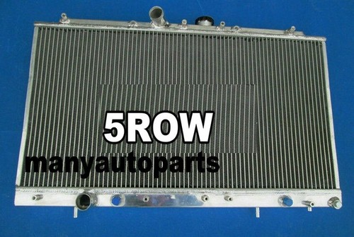 5row For Mitsubishi Galant VR4 EC5A / EC5W 6A13TT 1996-2003 AT Aluminum ...