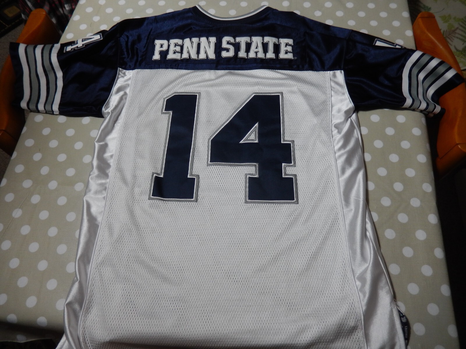 PENN STATE #14 COLOSSEUM JERSEY NITTANY LIONS COLLEGE FOOTBALL MEN’s L ...