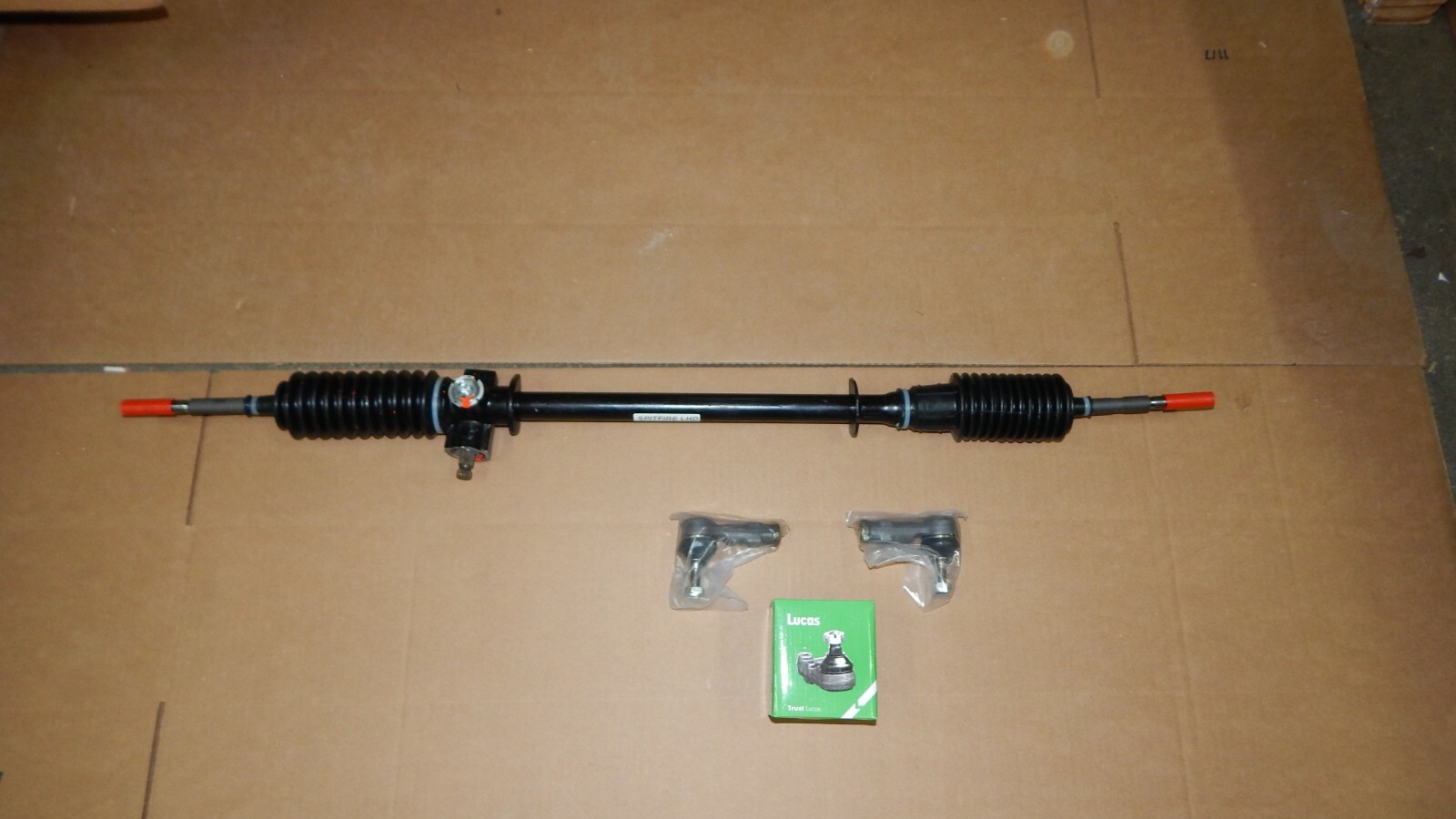 100% New Steering Rack and Tie Rods Standard Ratio Triumph Spitfire ...