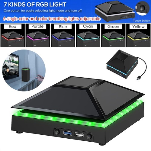 RGB Cooling Fan Vertical Stand Cooler Accessories for Xbox Series X ...