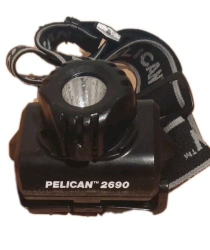 NOS - Pelican 2690 74 Lumens Compact Rotating Bezel Headlamp Flashlight ...