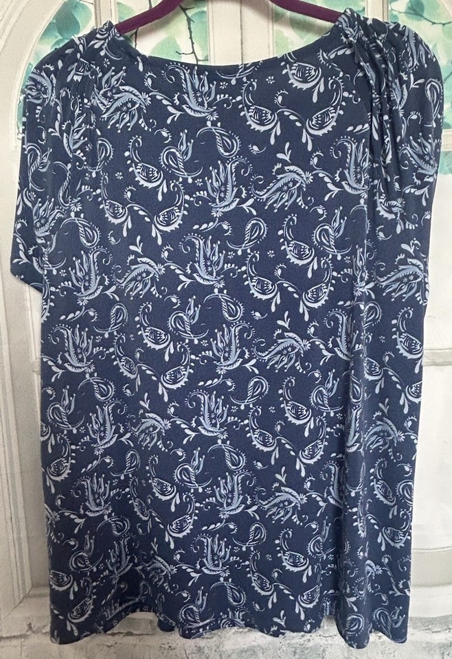Women's Plus Size 3X Top Style & Co 3X Pleated Neckline | eBay