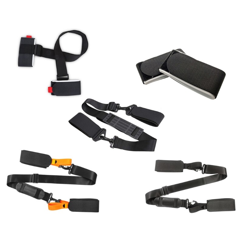 Ski Harness Shoulder Strap Hand-Held Double Snowboard Bandage for Nylon ...