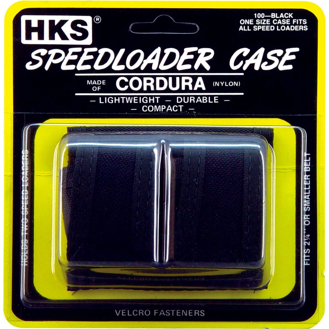 HKS Speedloader Pouch / Case Holds Two Revolver Speed loaders - 100B ...
