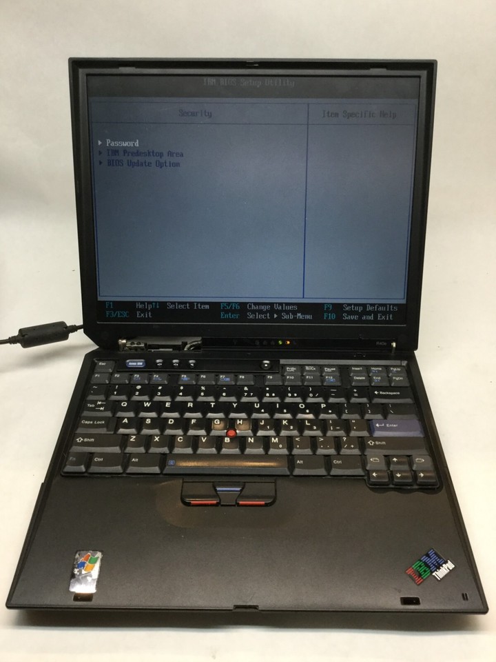 IBM ThinkPad R40e 14" Laptop Intel Pentium 4 512MB RAM- -ME | eBay