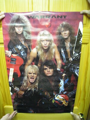 Warrant Poster Band Shot Vintage Cherry Pie | eBay