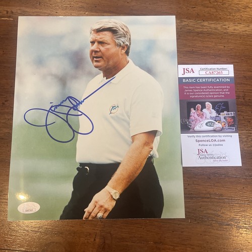 Jimmy Johnson signed 8x10 photo HOF RARE JSA | eBay