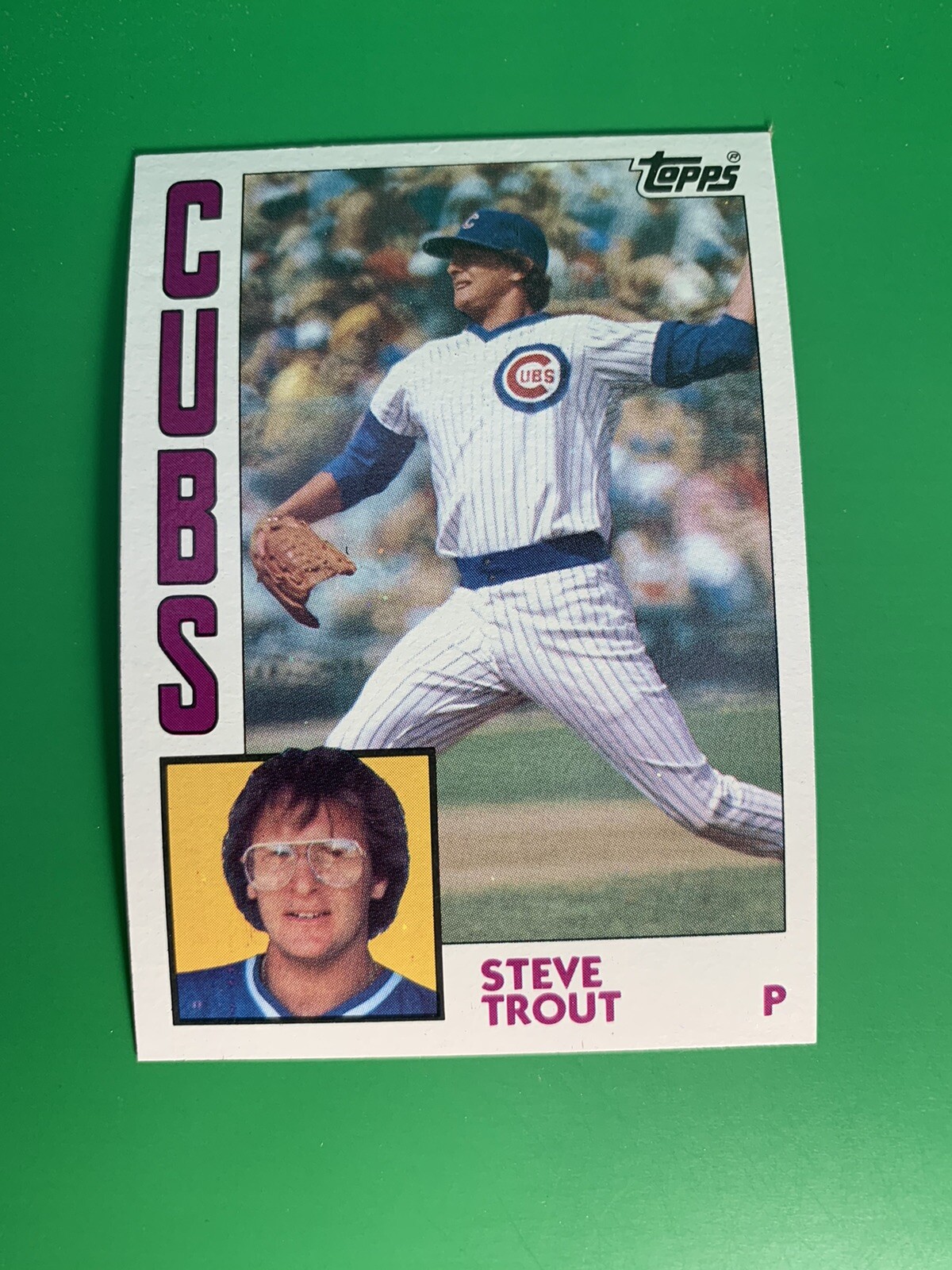 1984 Topps Steve Trout #151 Chicago Cubs | eBay