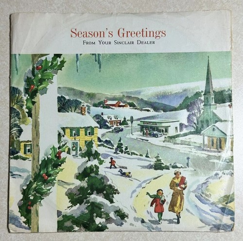Rare Sinclair Oil Christmas 45 Single Promotional Item 1950s | eBay
