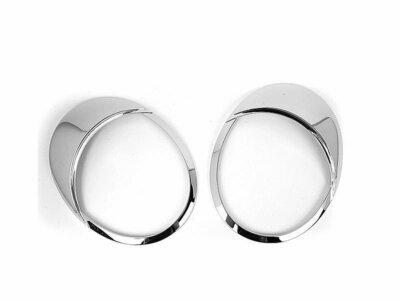 Headlights Front Lamp Bezel Covers Chrome Trims For Vw New Beetle Pre ...