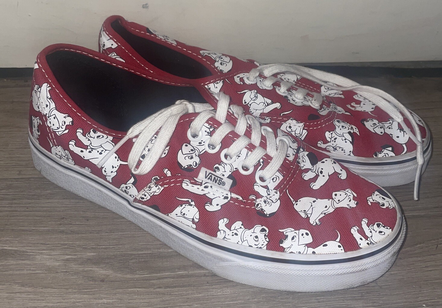 VANS x Disney 101 Dalmatians Colab Authentic Sneakers… - Gem