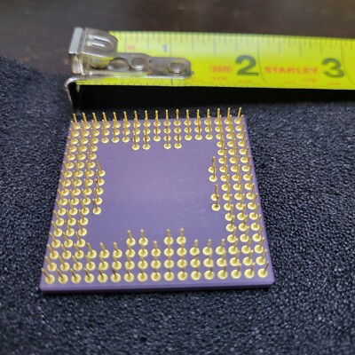 Motorola MC68 MC68839RC Gold Capped 186 GOLD PINS CPU MPU ...
