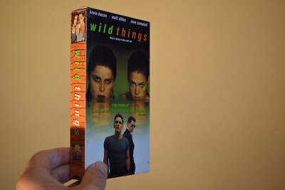 Wild Things (VHS 1998) Kevin Bacon Matt Dillion Neve Campbell Bill ...