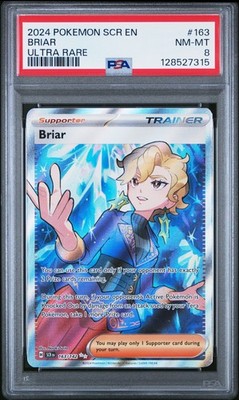 2024 POKEMON SCR EN-STELLAR CROWN ULTRA RARE #163 BRIAR PSA 8 | eBay