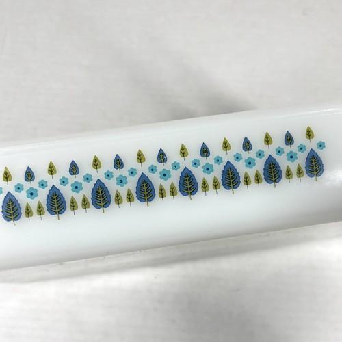 2 60s MCM Swiss Alpine Milk Glass 6.5x10” Baking Dish & 5” Bowl ...