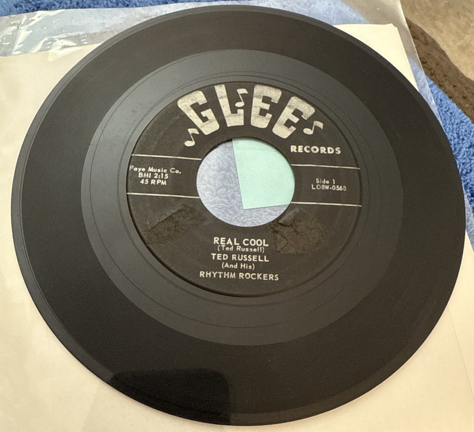 SMOKIN' Rockabilly Guitar TED RUSSELL/RHYTHM ROCKERS Brang 7” Record | eBay